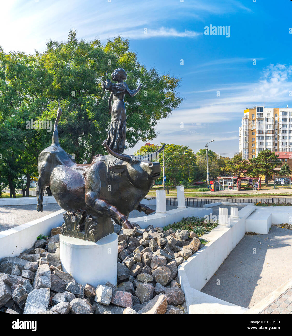 Statue of the abduction of europe hi-res stock photography and images ...