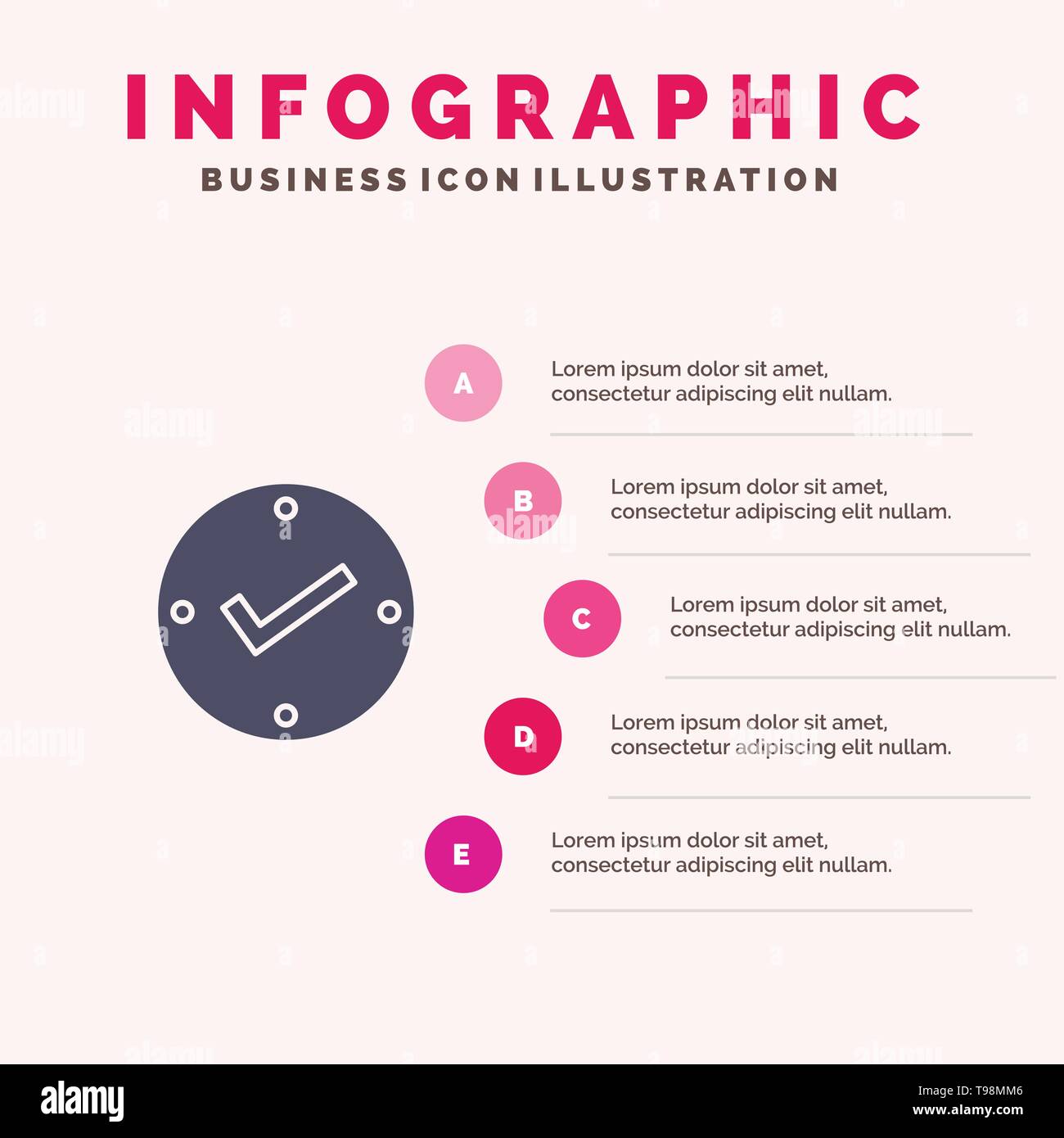 Check steps Stock Vector Images - Alamy