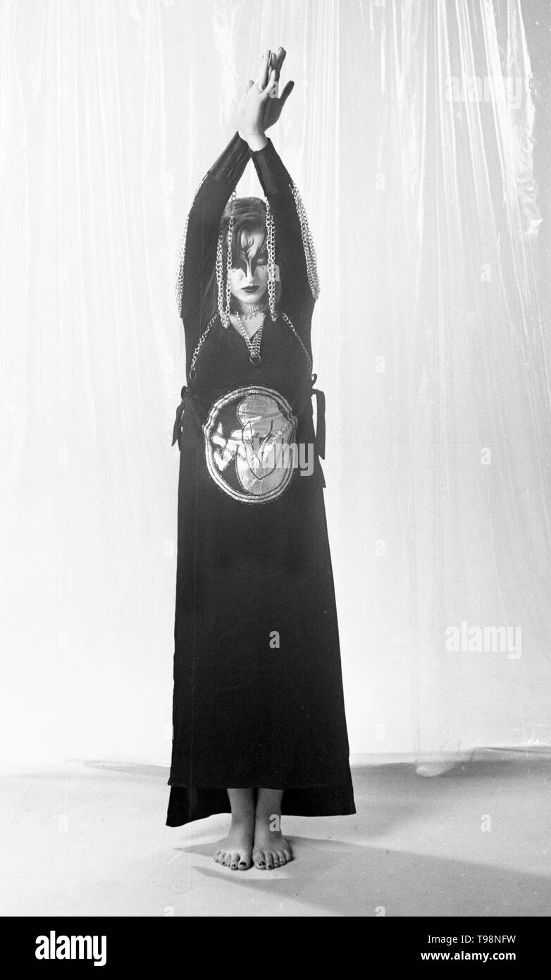 Amsterdam, Netherlands - 1972: Stacia (Stacia Blake) the exotic dancer ...