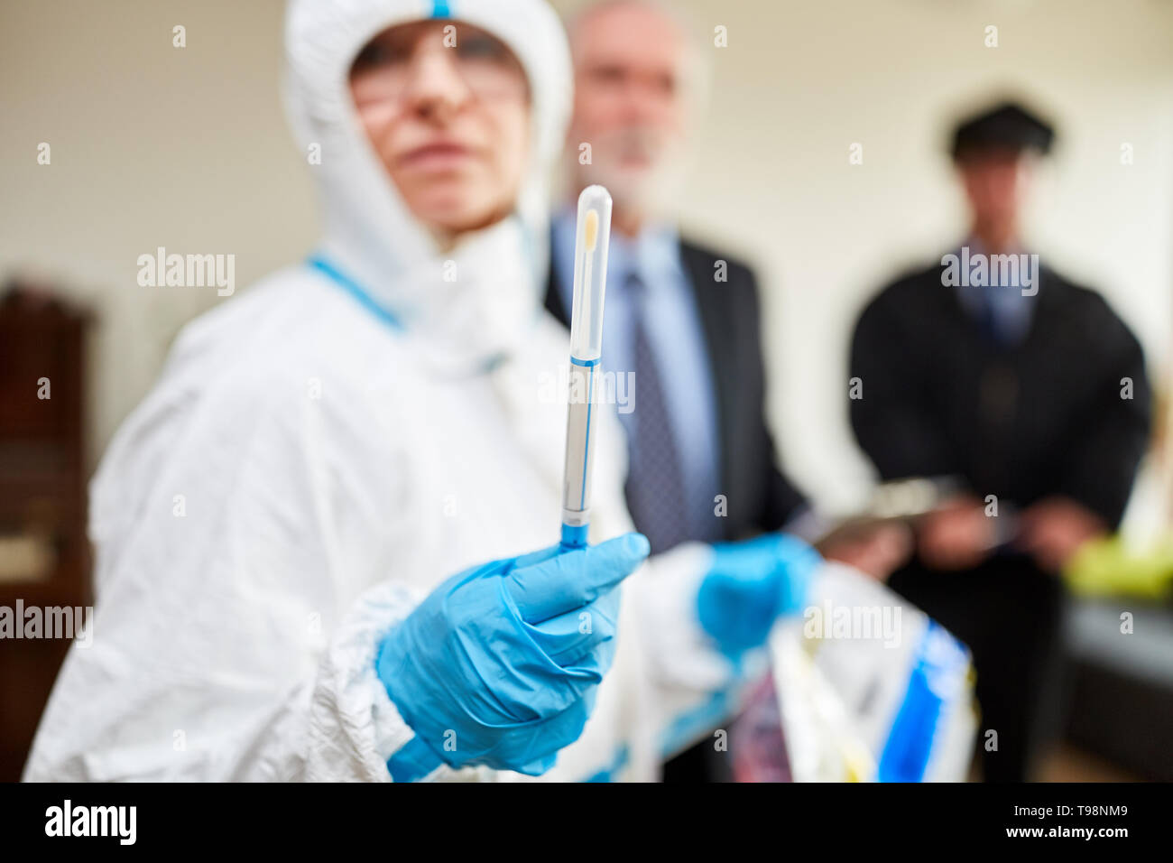 Police dna sample hi-res stock photography and images - Alamy