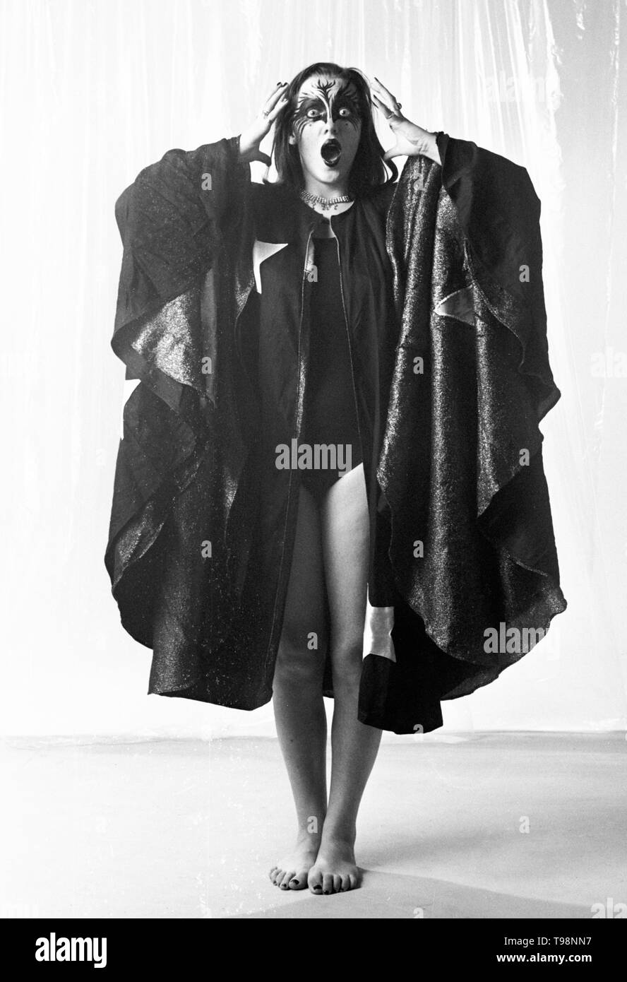 Amsterdam, Netherlands - 1972: Stacia (Stacia Blake) the exotic dancer ...