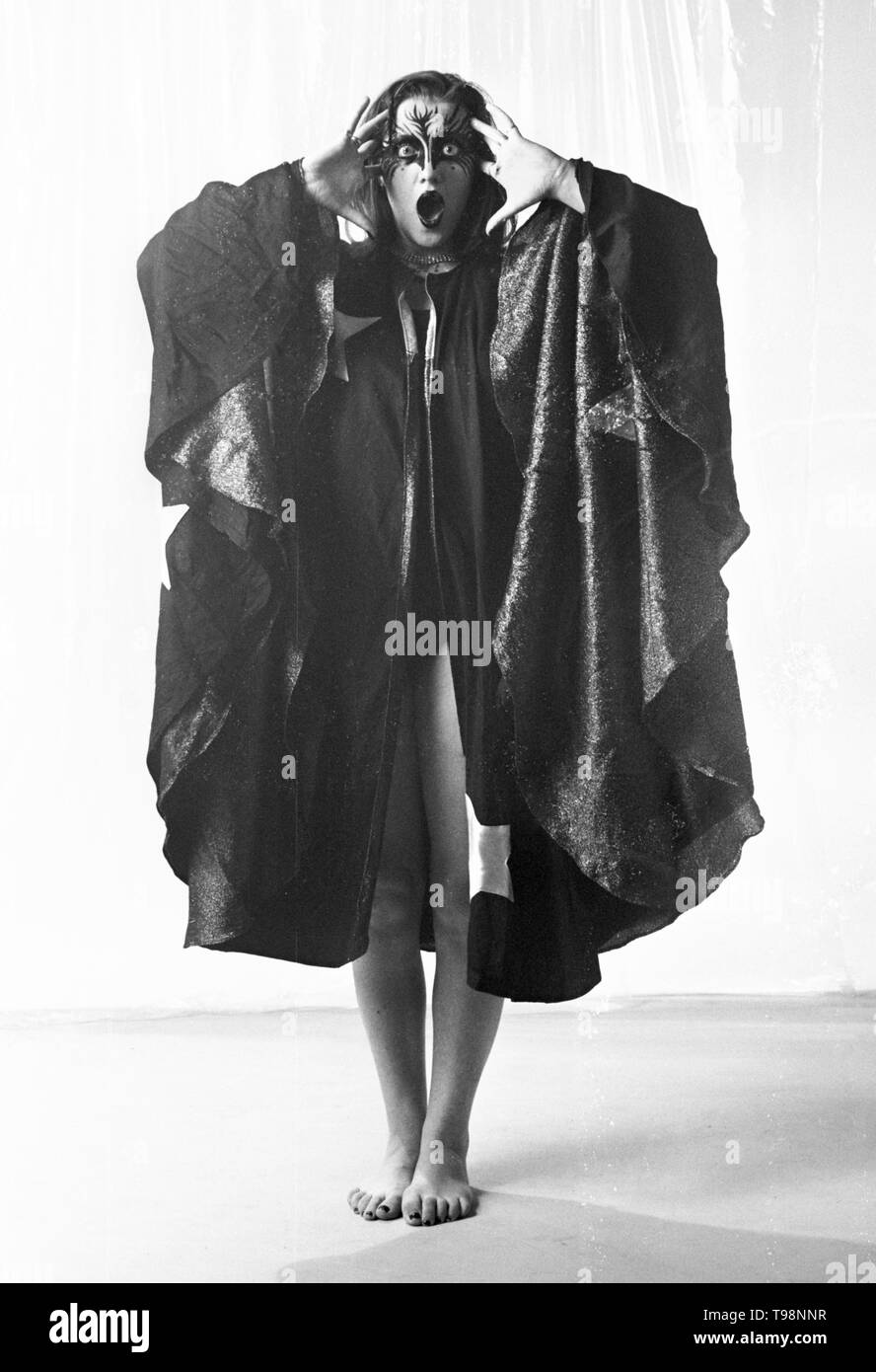 Amsterdam, Netherlands - 1972: Stacia (Stacia Blake) the exotic dancer ...