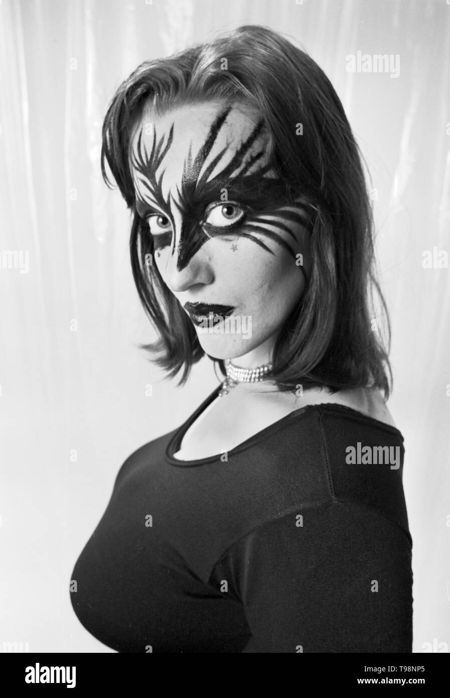 Amsterdam, Netherlands - 1972: Stacia (Stacia Blake) the exotic dancer ...