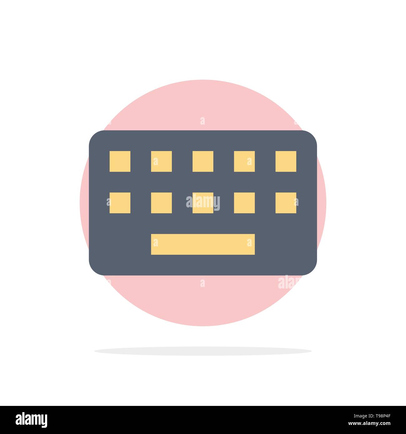 Computer keyboard closeup background Stock Vector Images - Alamy