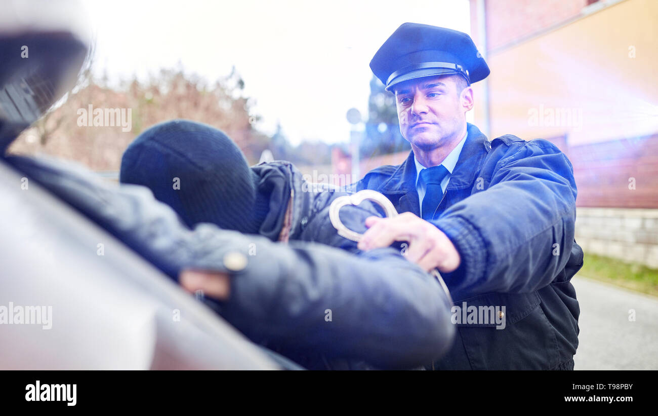 Police search light hi-res stock photography and images - Alamy