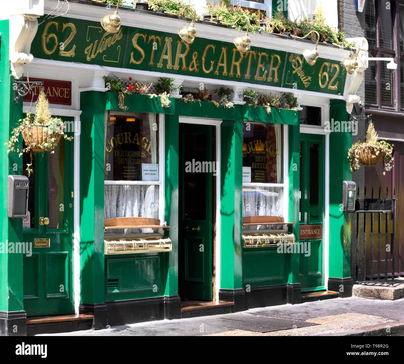 Star and garter pub soho london hi-res stock photography and images - Alamy