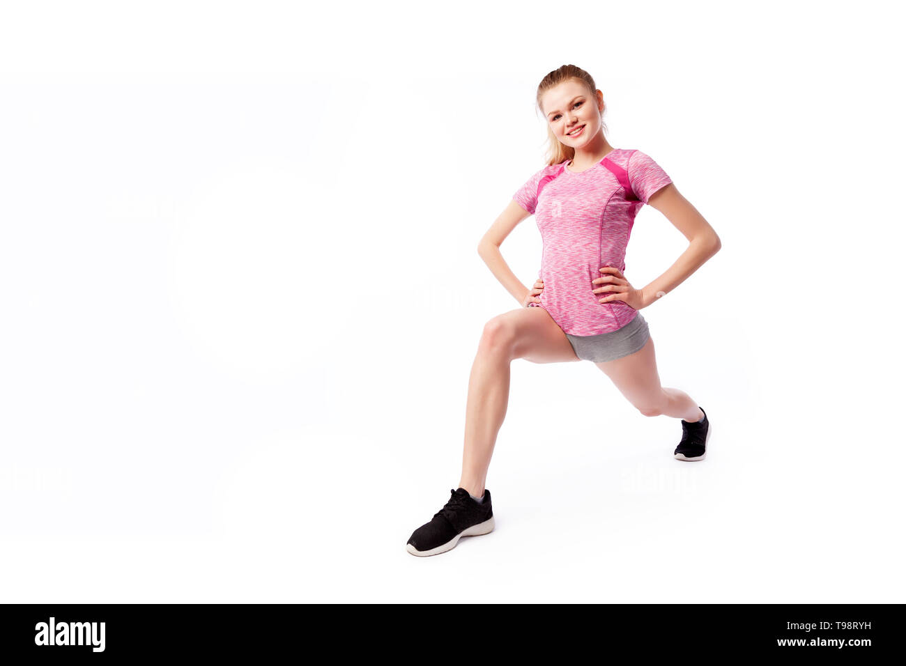 Wide apart legs Cut Out Stock Images & Pictures - Alamy