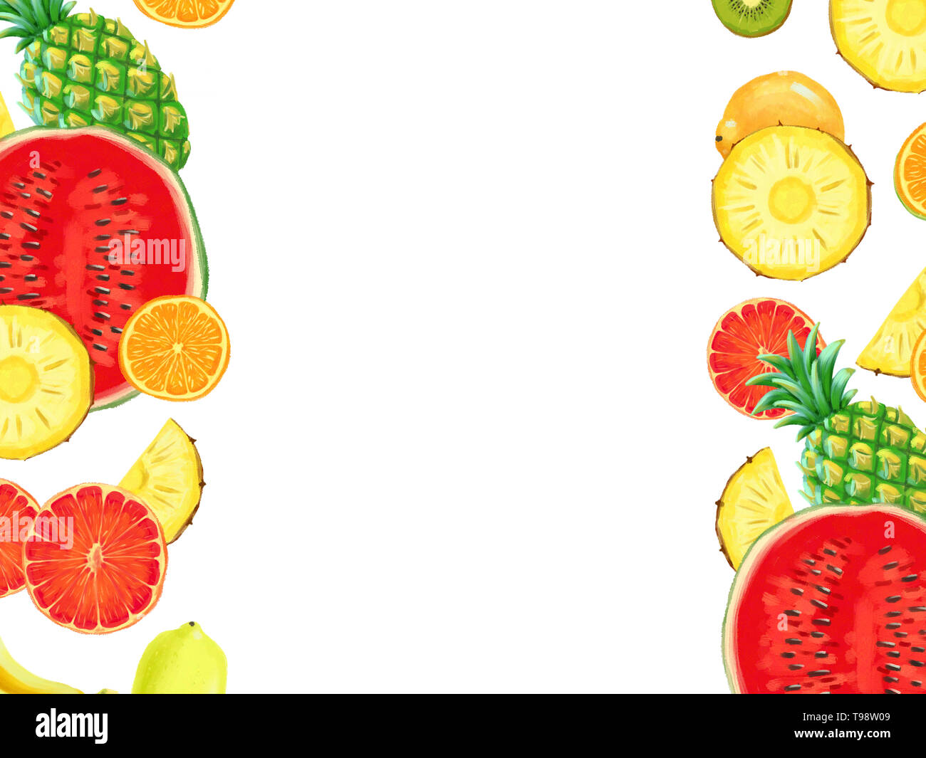 Fruit Corner Border