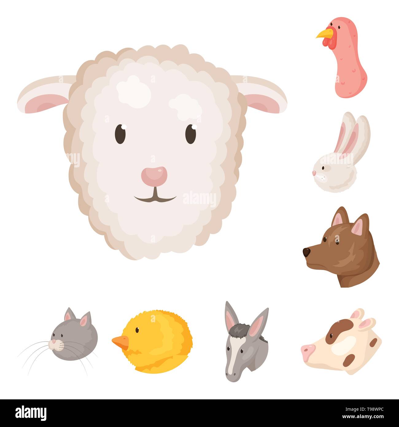 Mule pig Stock Vector Images - Alamy