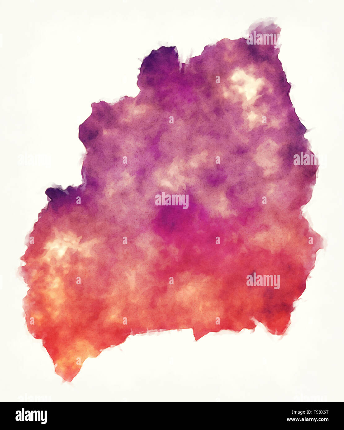 Map of bubanza hi-res stock photography and images - Alamy