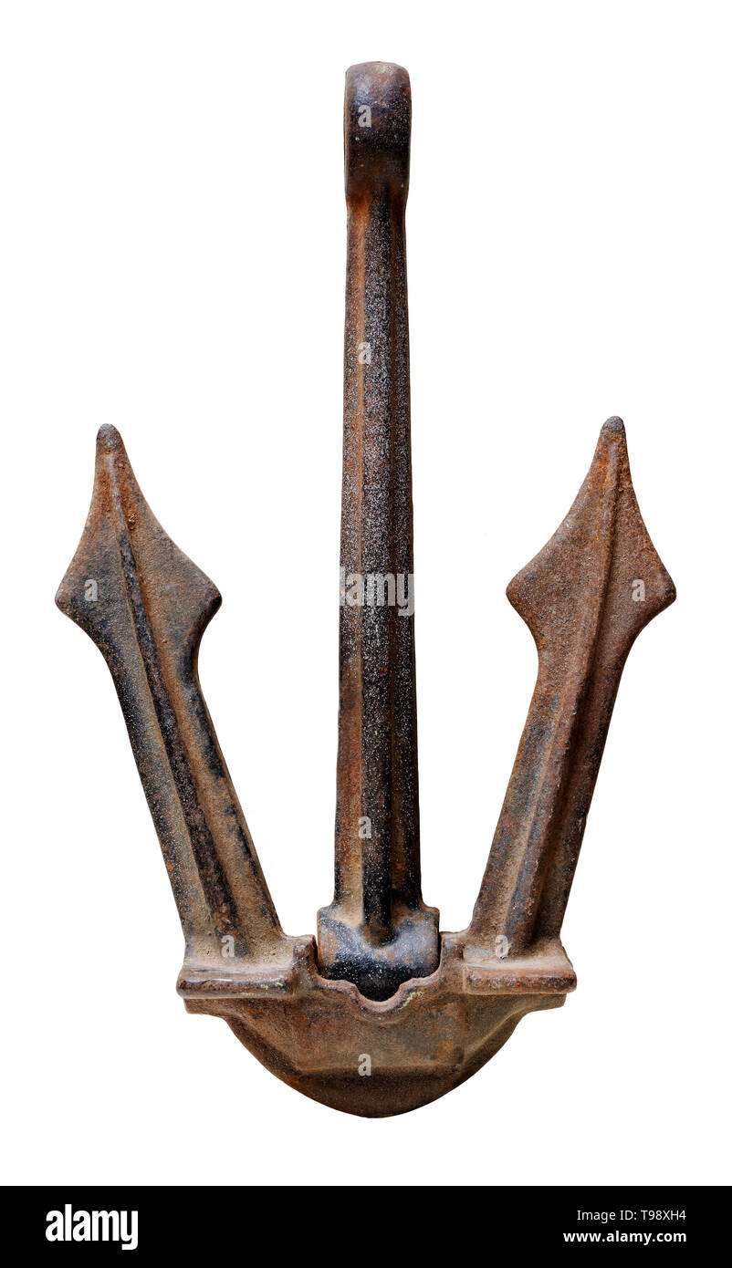 Old ship anchor hi-res stock photography and images - Alamy