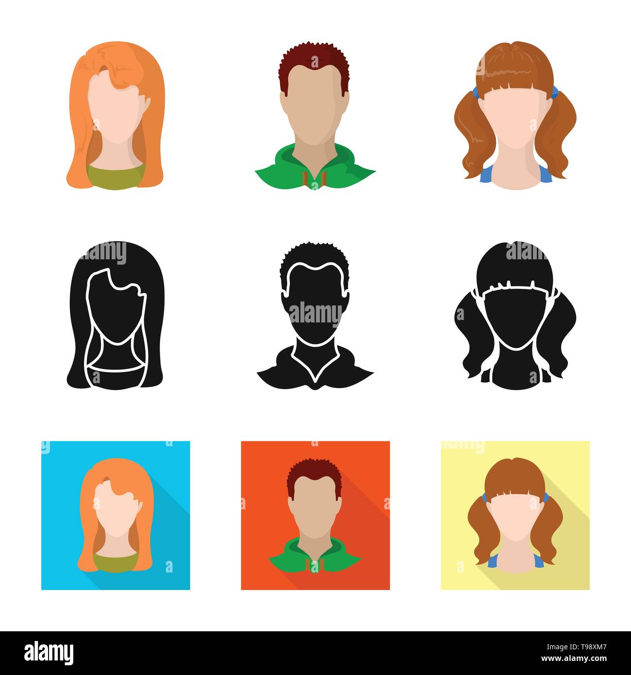 Isolated object of professional and photo symbol. Collection of ...