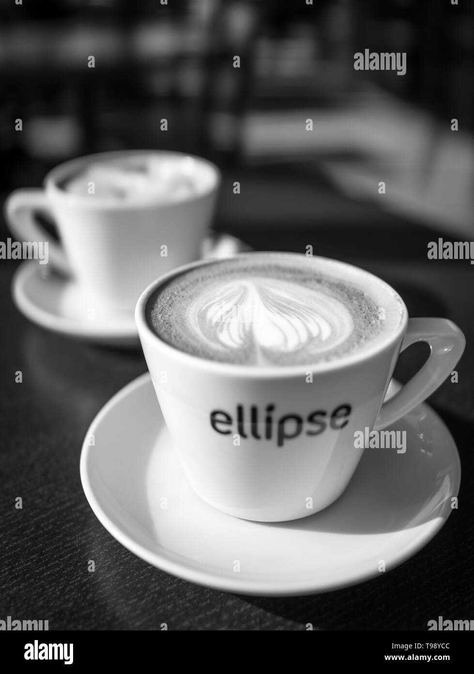 Cafe pictures Black and White Stock Photos & Images - Alamy