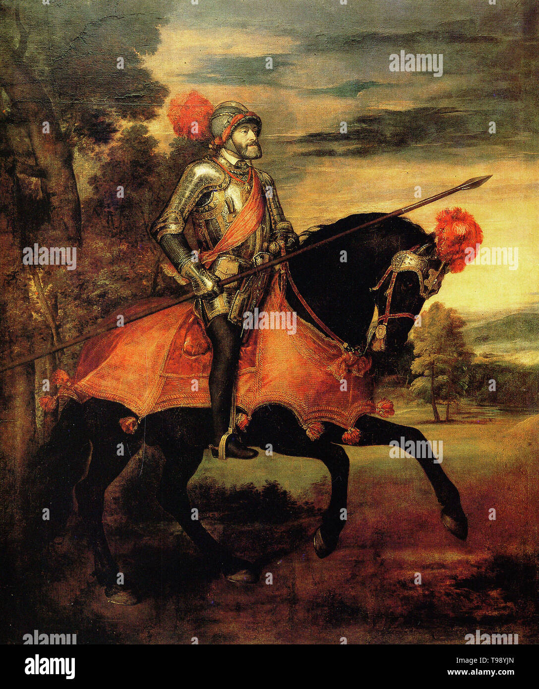 Emperor charles v by titian hi-res stock photography and images - Alamy