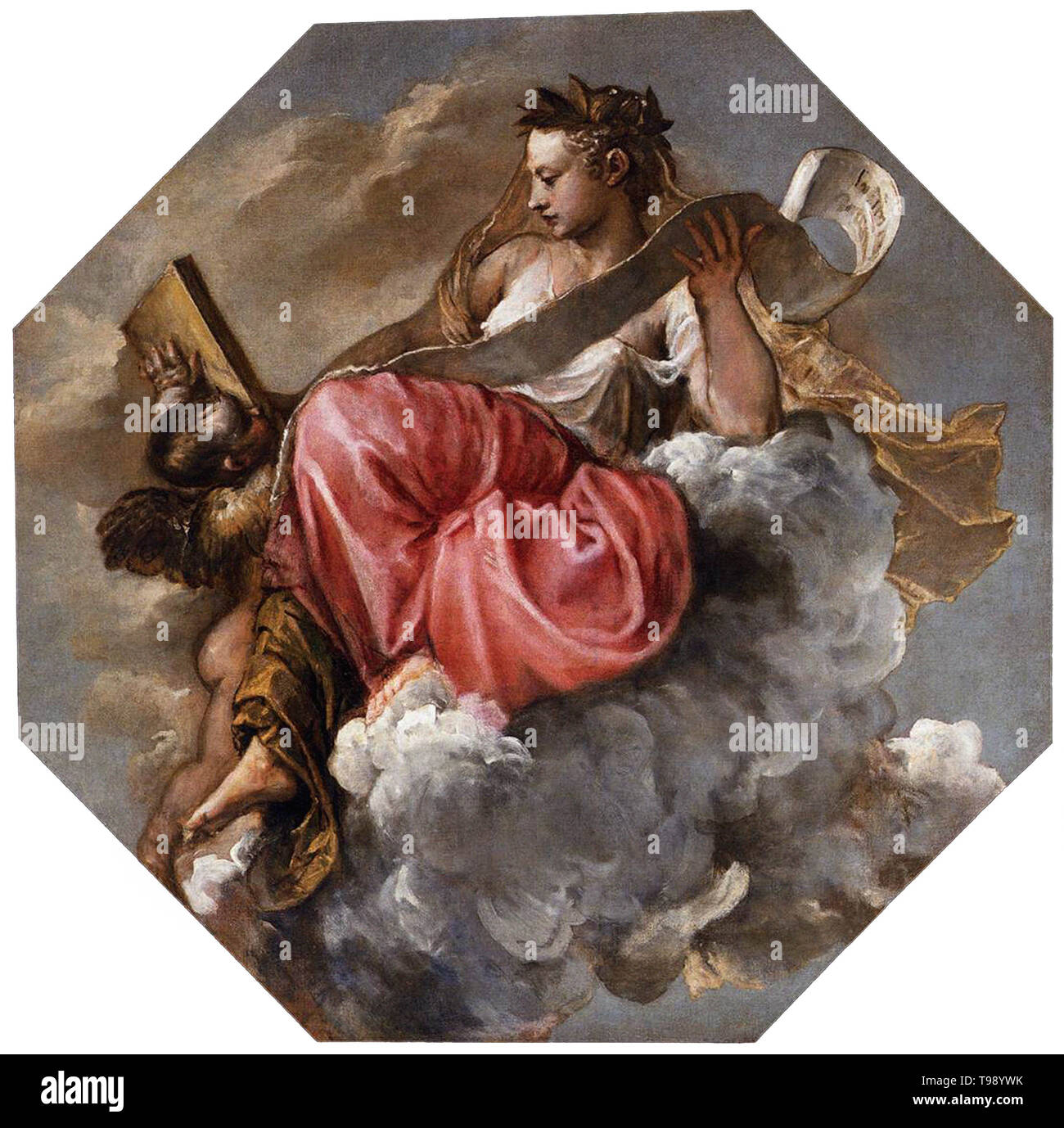 Tiziano Vecelli, Titian - Wisdom 1560 Stock Photo - Alamy