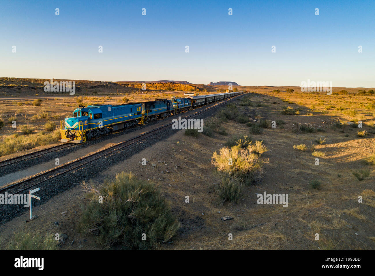 African Explorer, special train, Namibia, Africa Stock Photo - Alamy
