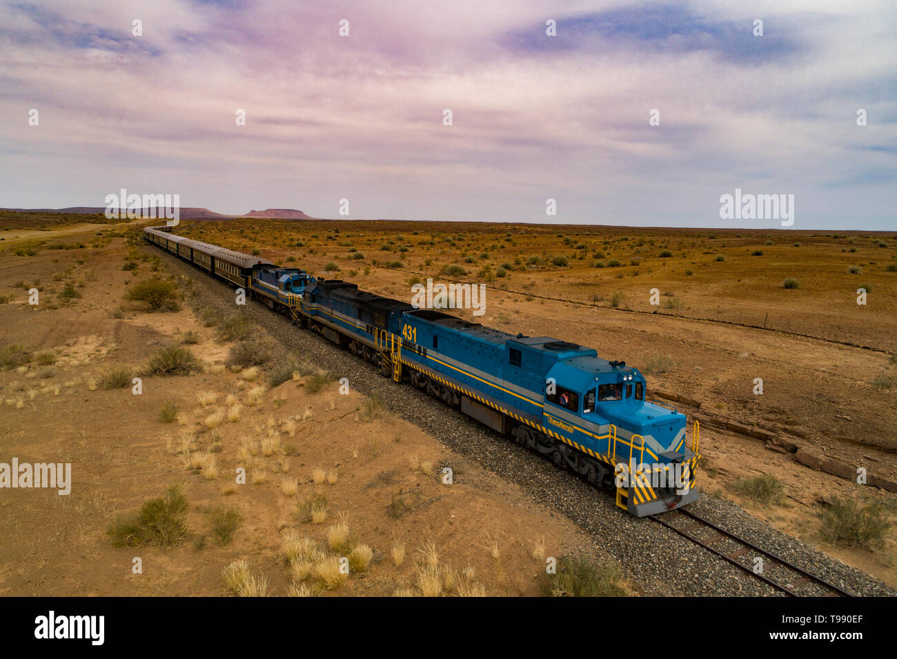 African Explorer, special train, Namibia, Africa Stock Photo - Alamy