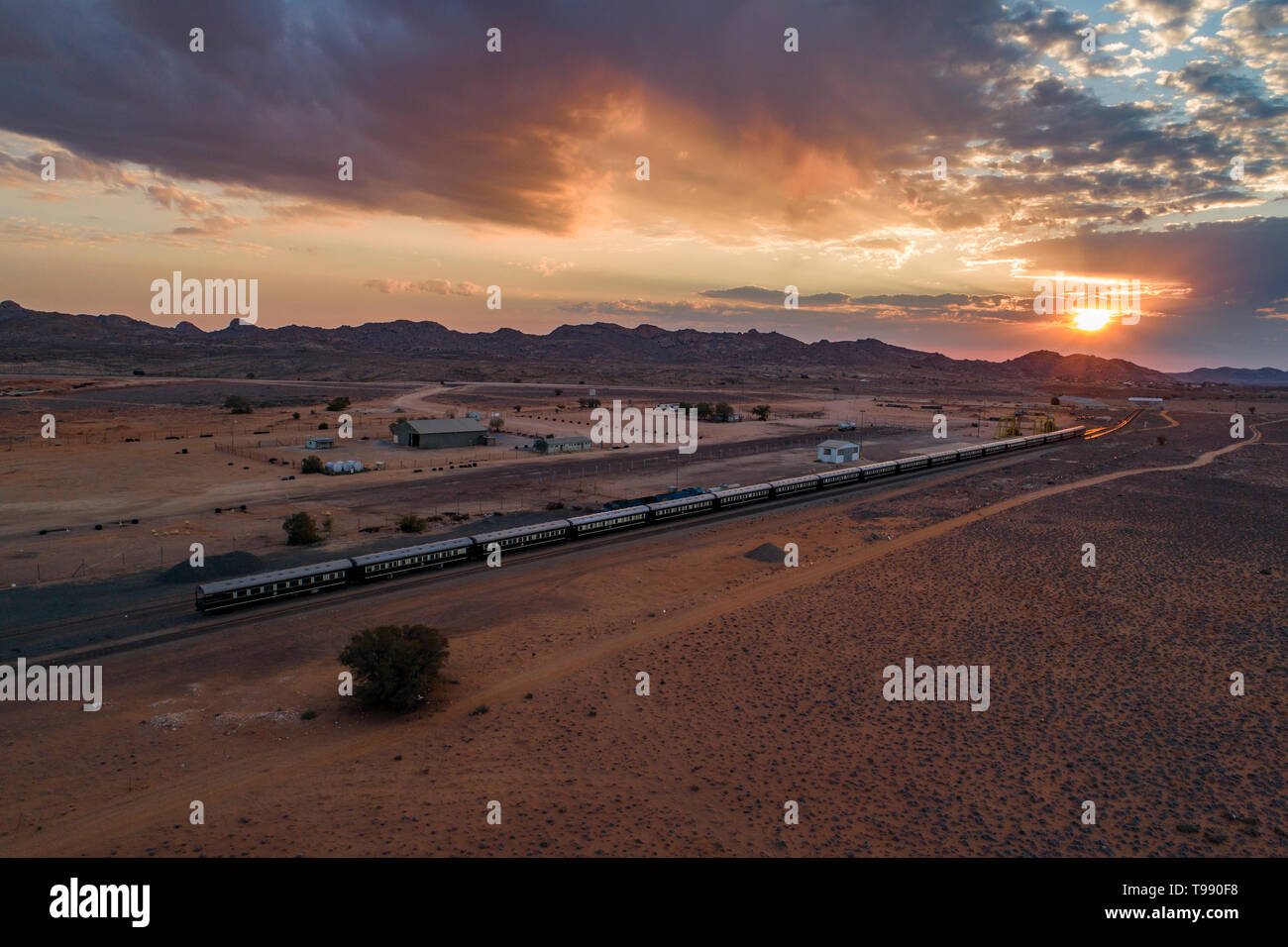 African Explorer, special train, Namibia, Africa Stock Photo - Alamy