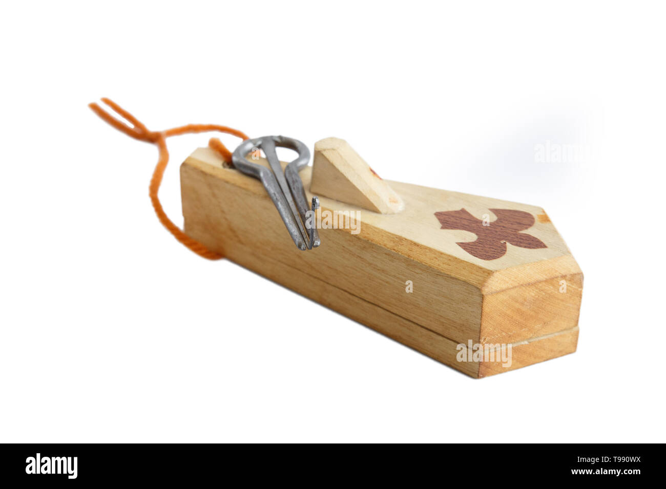 The Jew's harp. Musical instrument of the peoples of the North and Asia ...