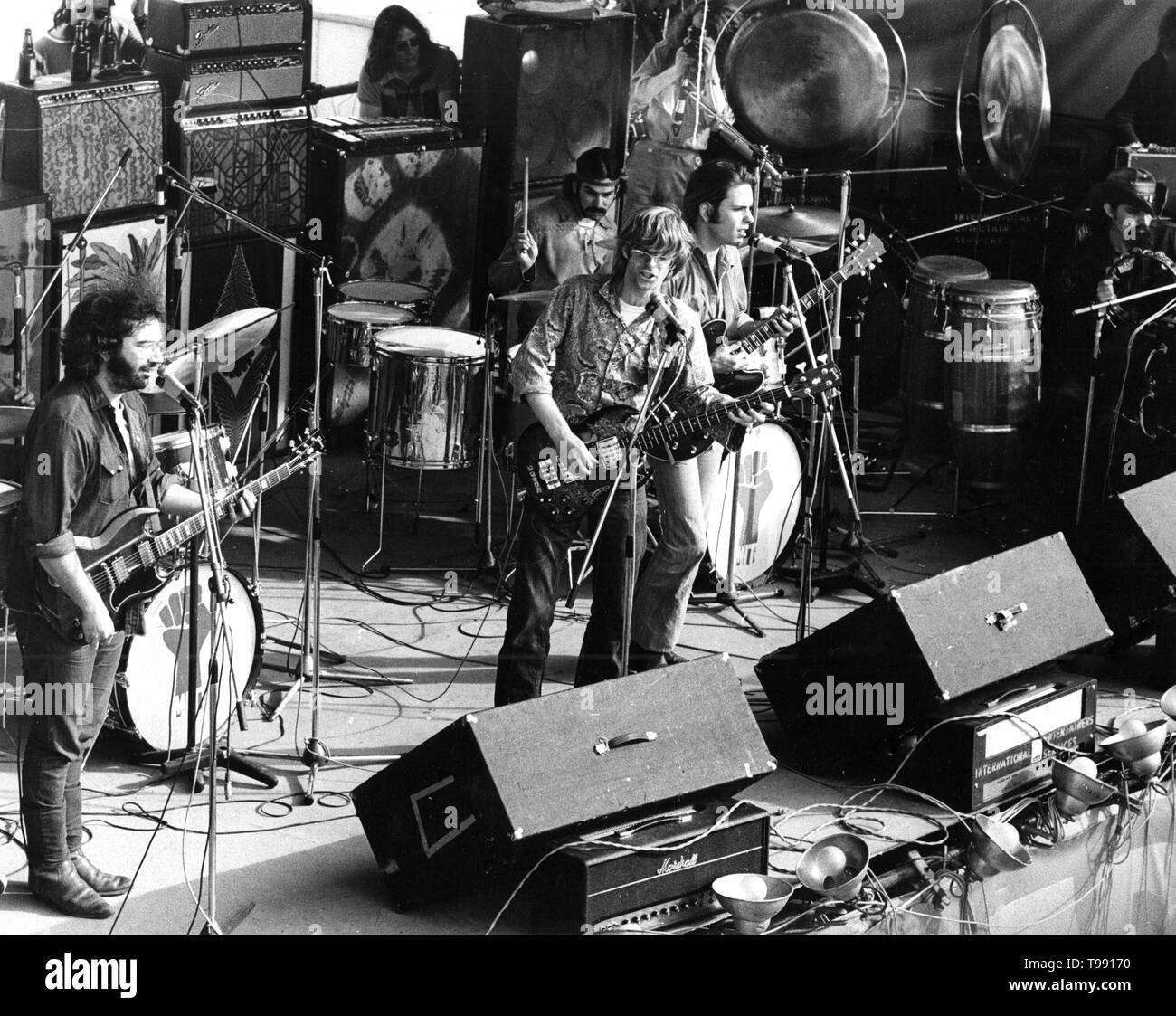 Jerry garcia 1970 hi-res stock photography and images - Alamy