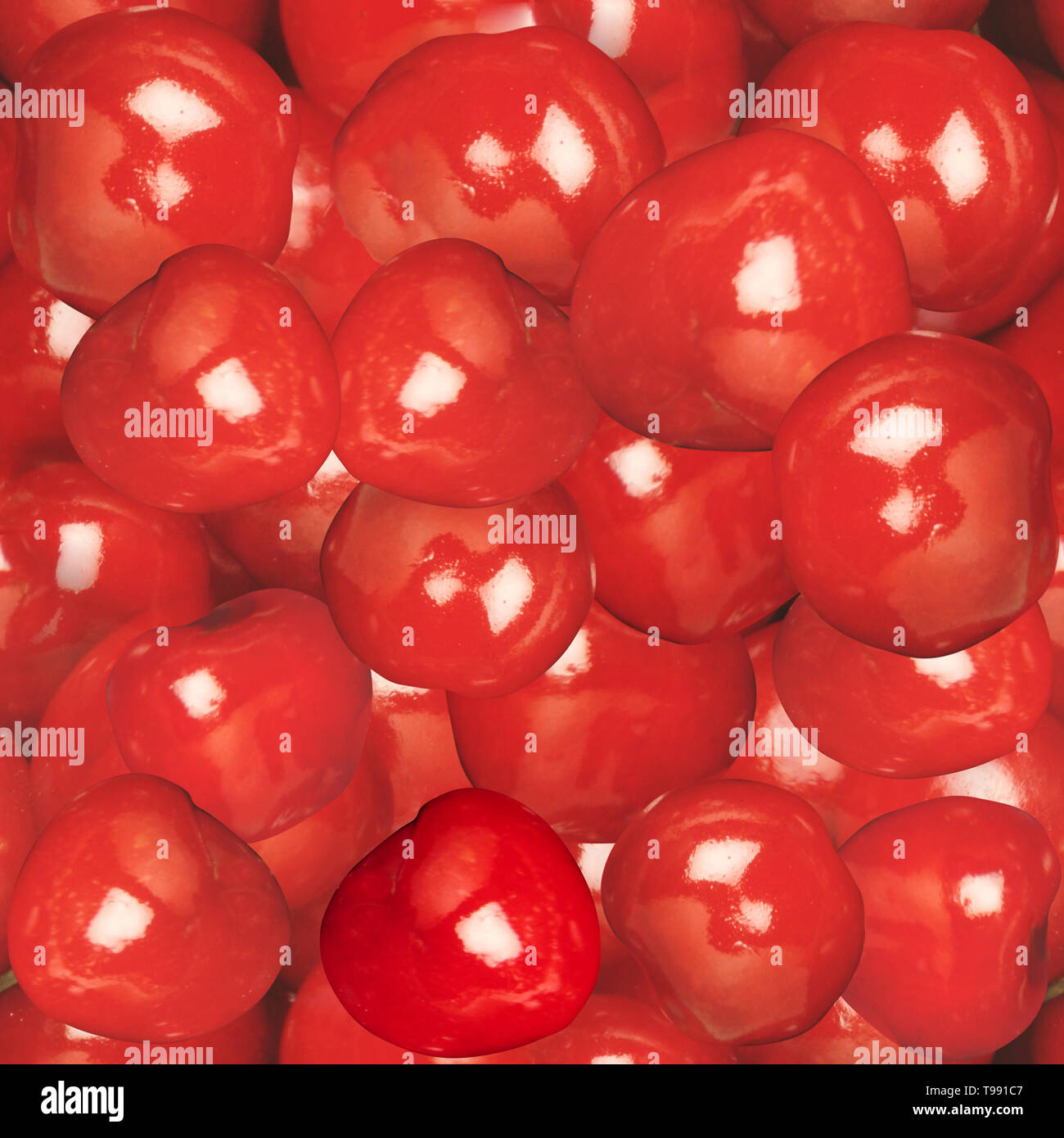 Seamless cherries hi-res stock photography and images - Alamy