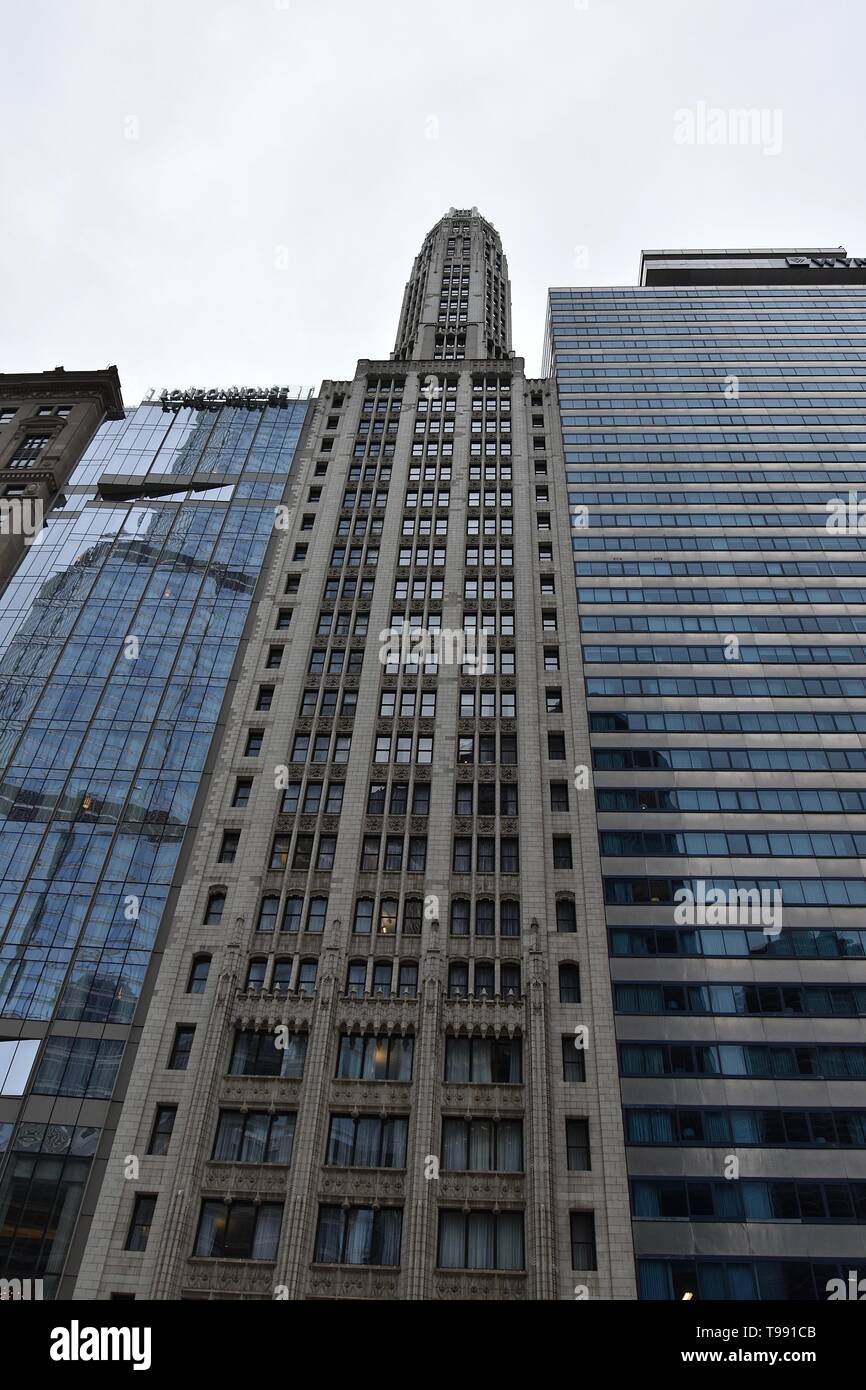 Iconic view of Chicago, Illinois, USA Stock Photo - Alamy