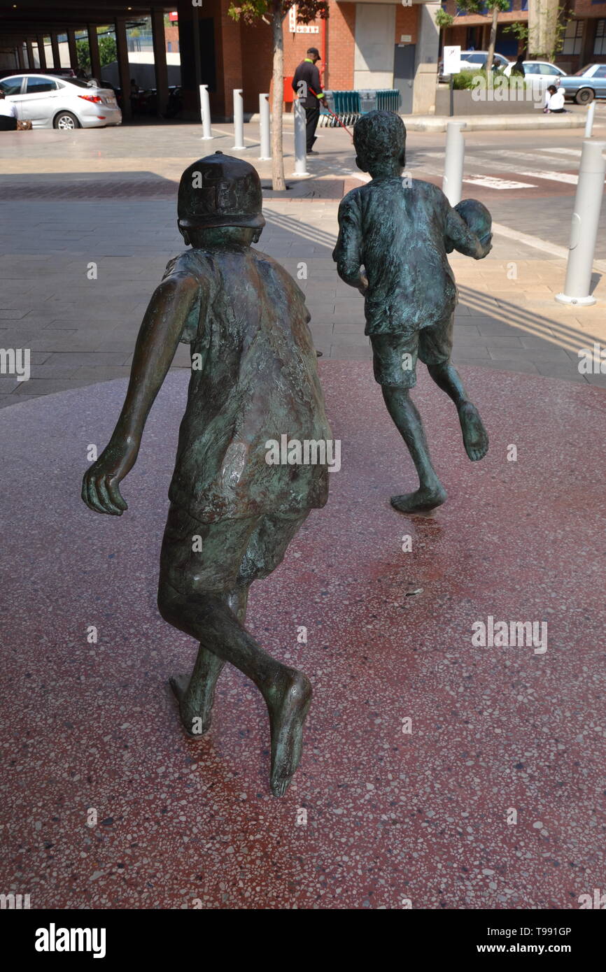 Loftus Park - rugby concrete structures boys one chasing the ball ...