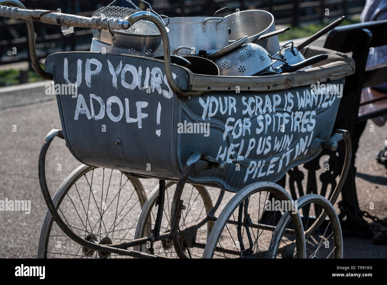 Metal scrap ww2 hi-res stock photography and images - Alamy
