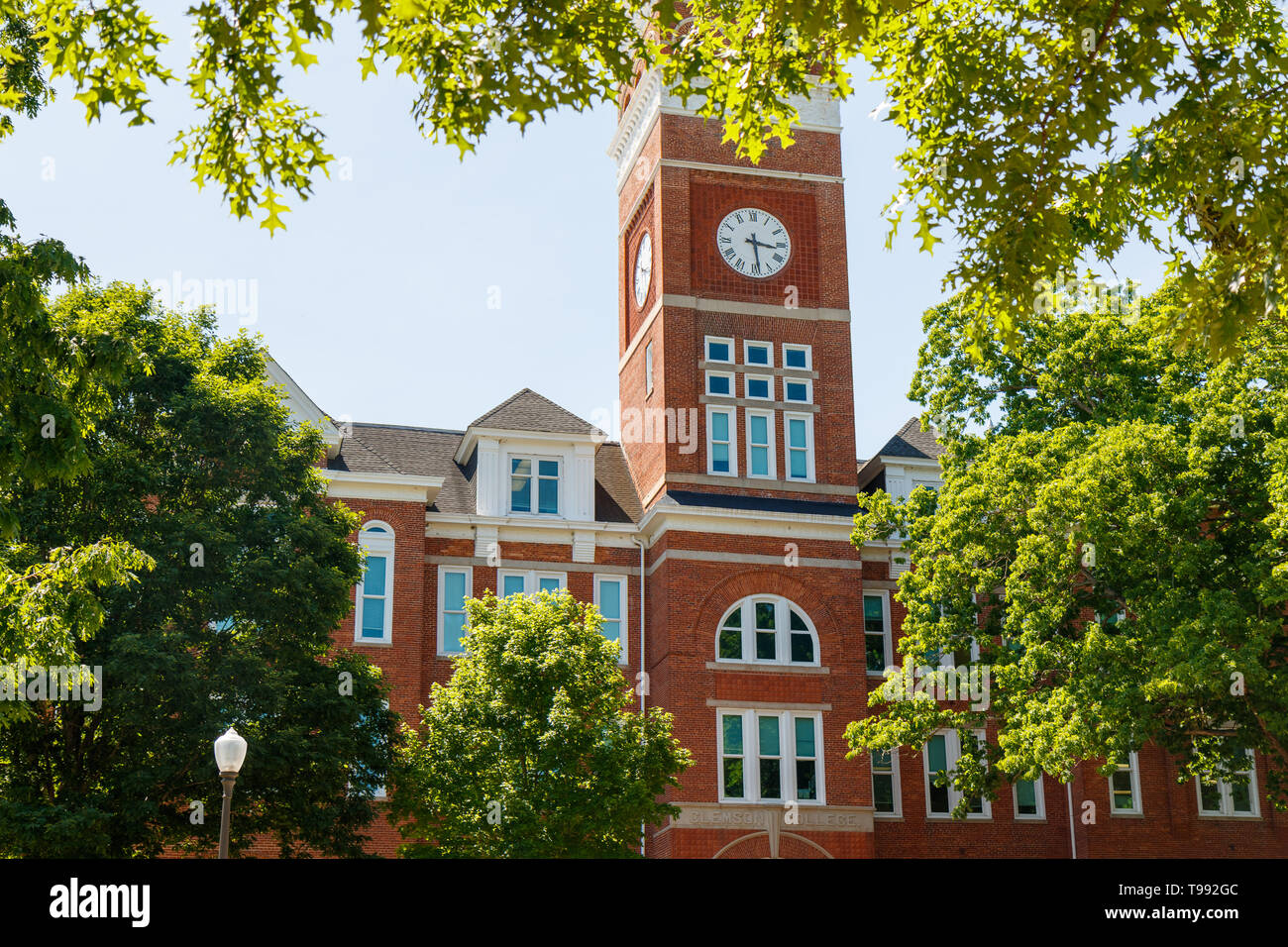 Clemson tillman hall hi-res stock photography and images - Alamy