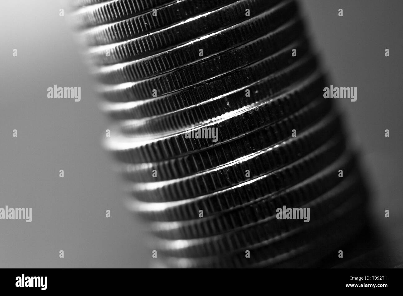 British currency stack Black and White Stock Photos & Images - Alamy