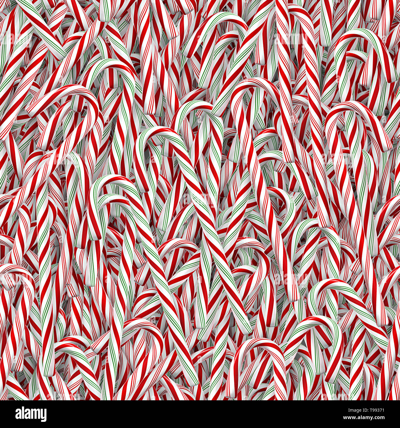 Candy Canes Seamless Texture Tile Stock Photo - Alamy