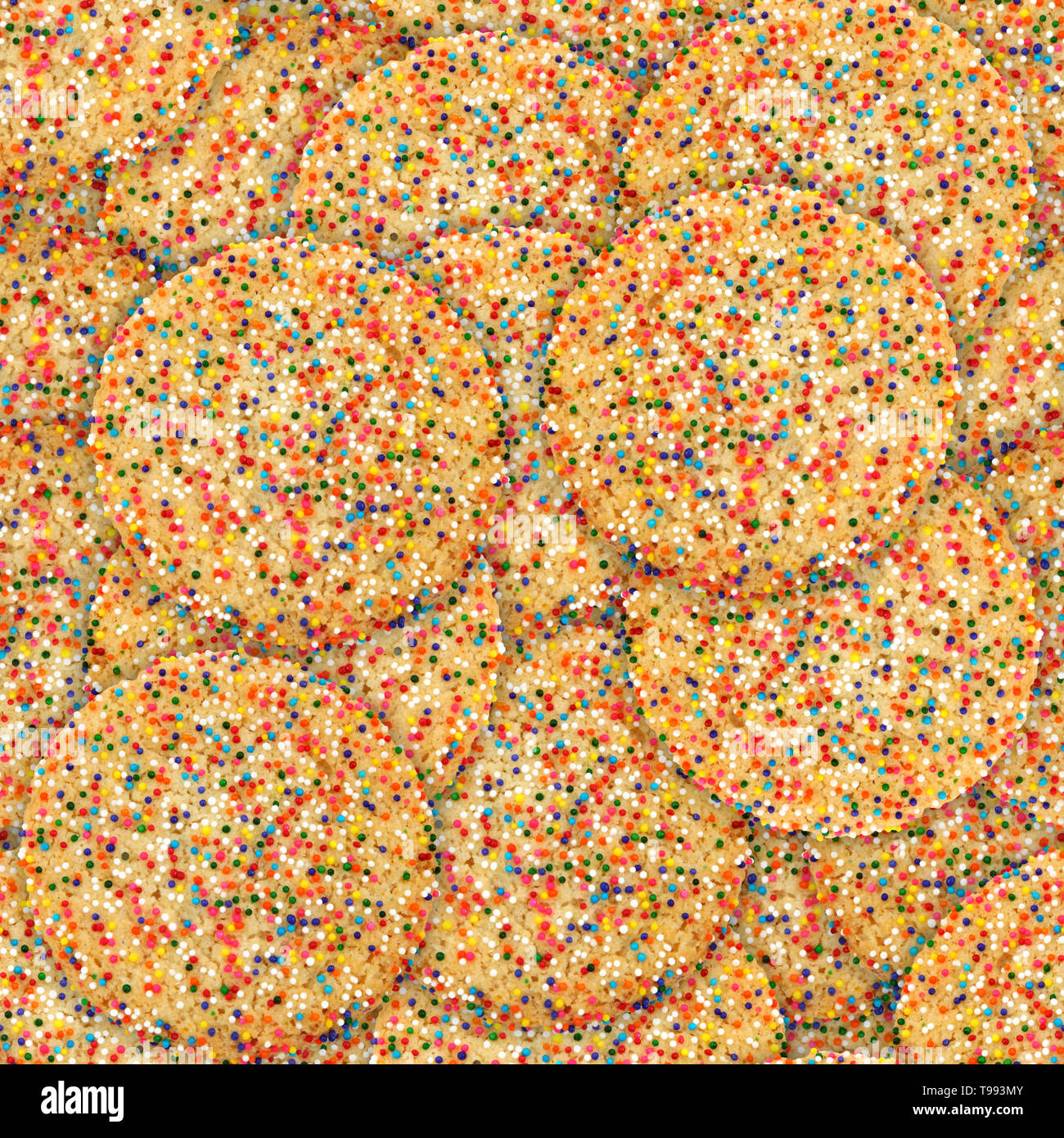 Cookies Seamless Texture Tile Stock Photo - Alamy