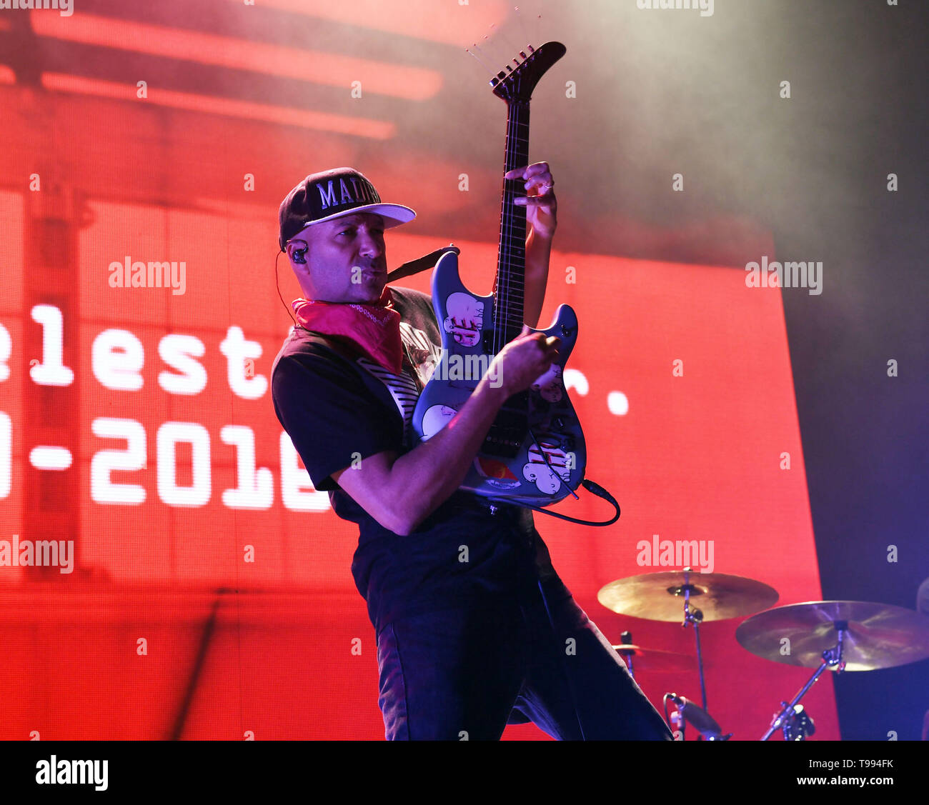 May 15, 2019 - TOM MORELLO brings his gutiar alive at the NORVA in ...