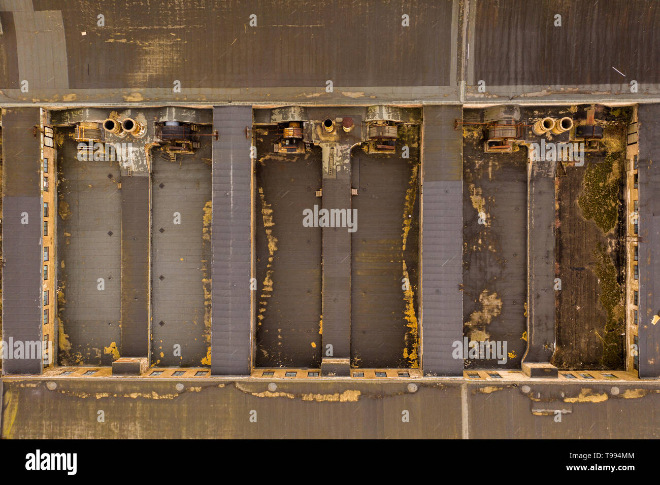 Aerial view of the manufacturing area hi-res stock photography and ...