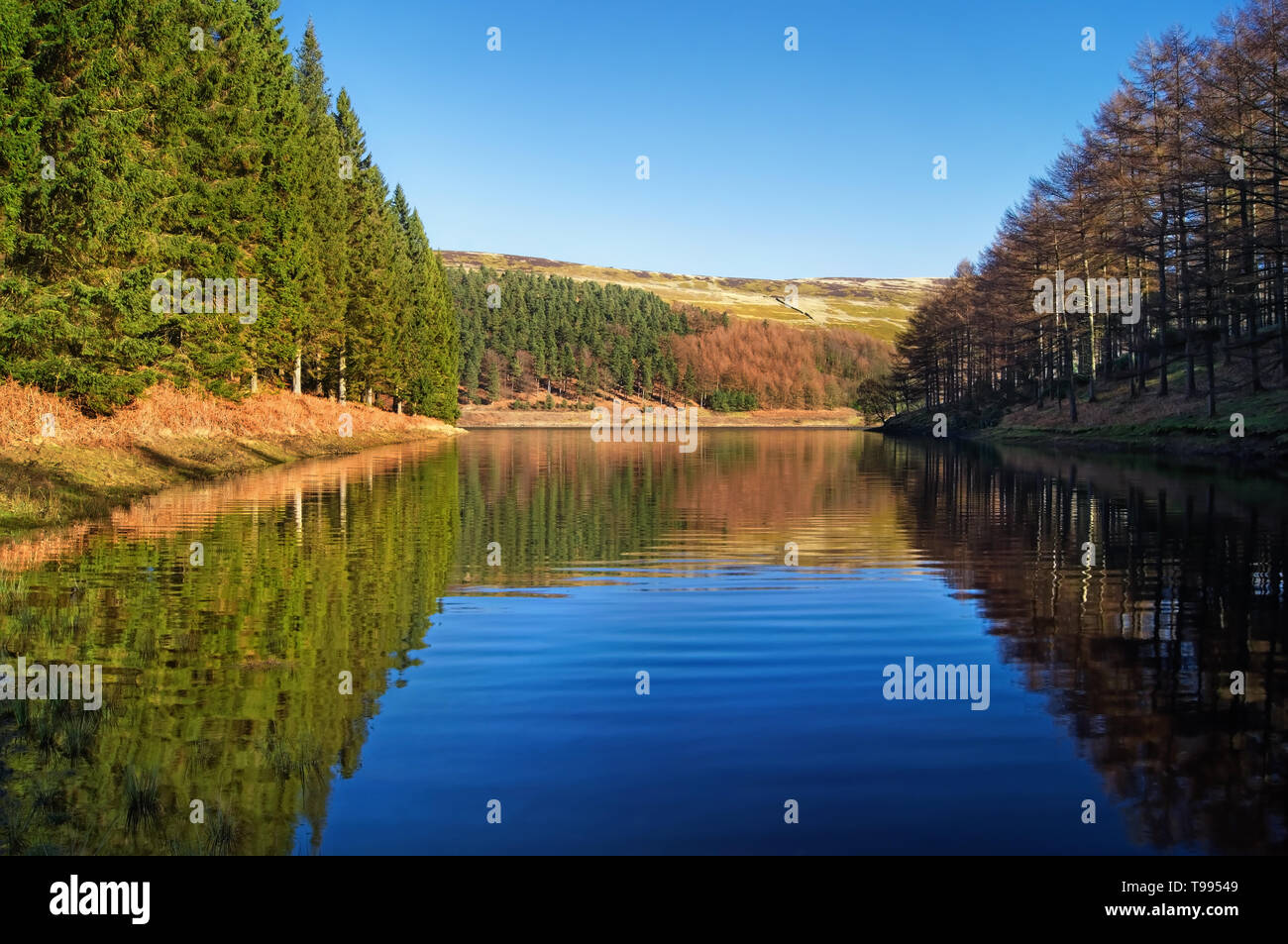 UK,Derbyshire,Peak District,Derwent Reservoir Stock Photo - Alamy