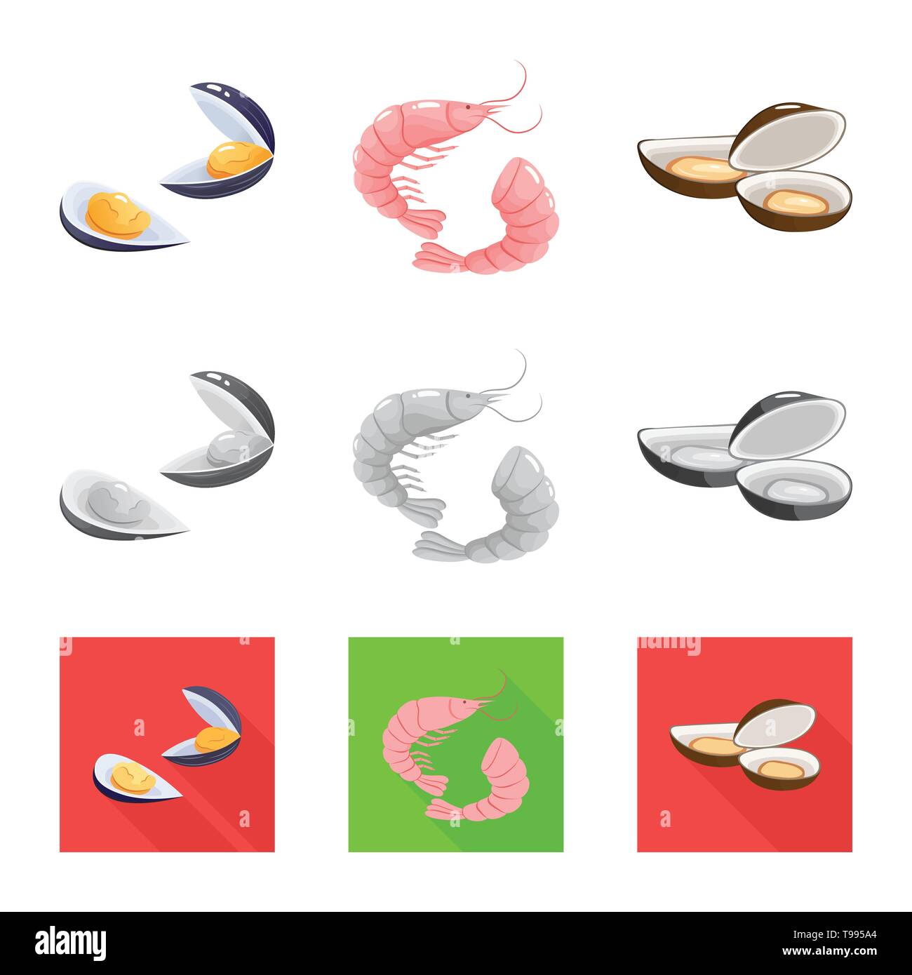 mussel,shrimp,clam,prawn,jelly,shell,cute,delicacy,oyster,lobster,fish ...