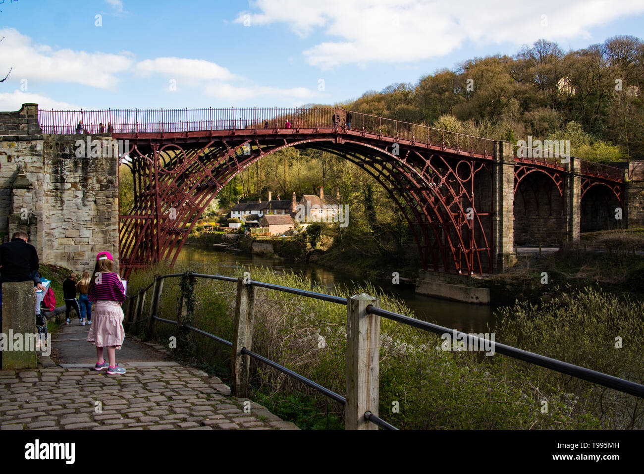 The Iron Bridge, Ironbridge, Shropshire. UK Stock Photo - Alamy