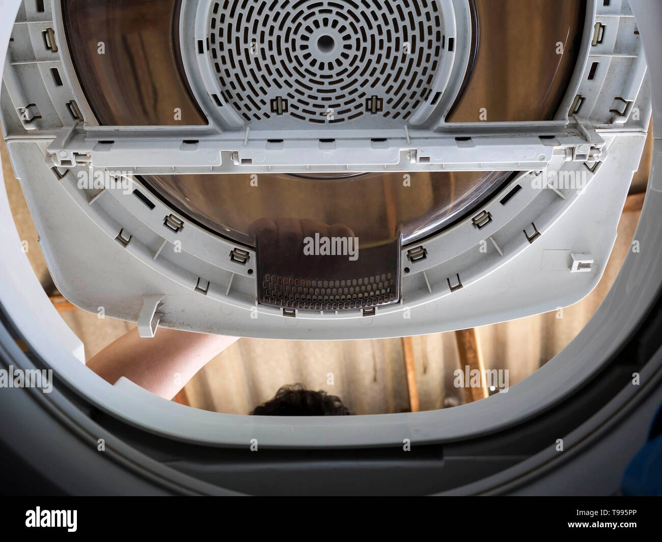 From inside washing machine hi-res stock photography and images - Alamy