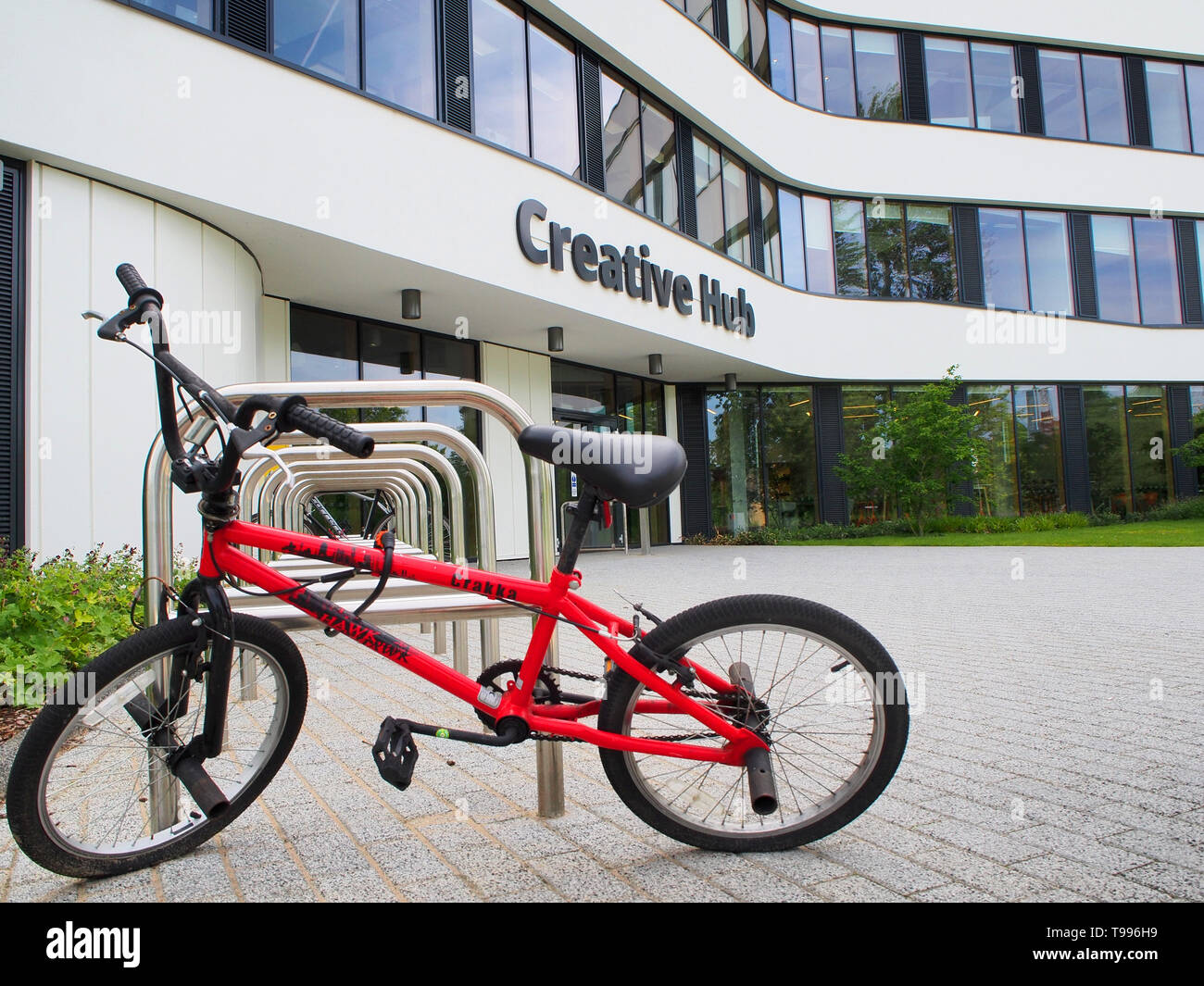 View of the New University of Northampton Waterside Campus Showing a ...
