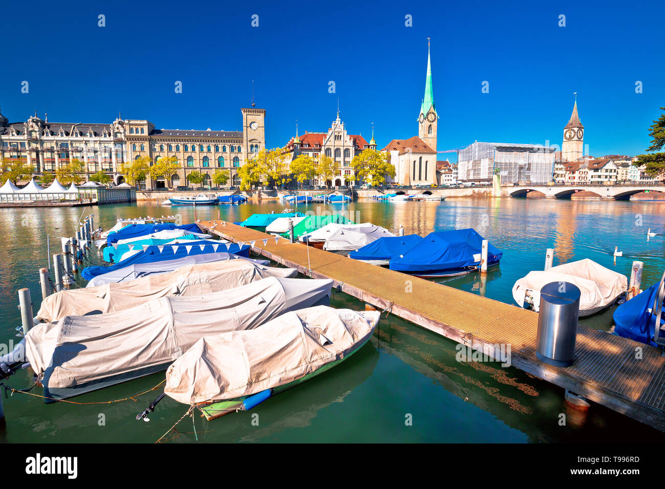 Zurich landmarks hi-res stock photography and images - Alamy