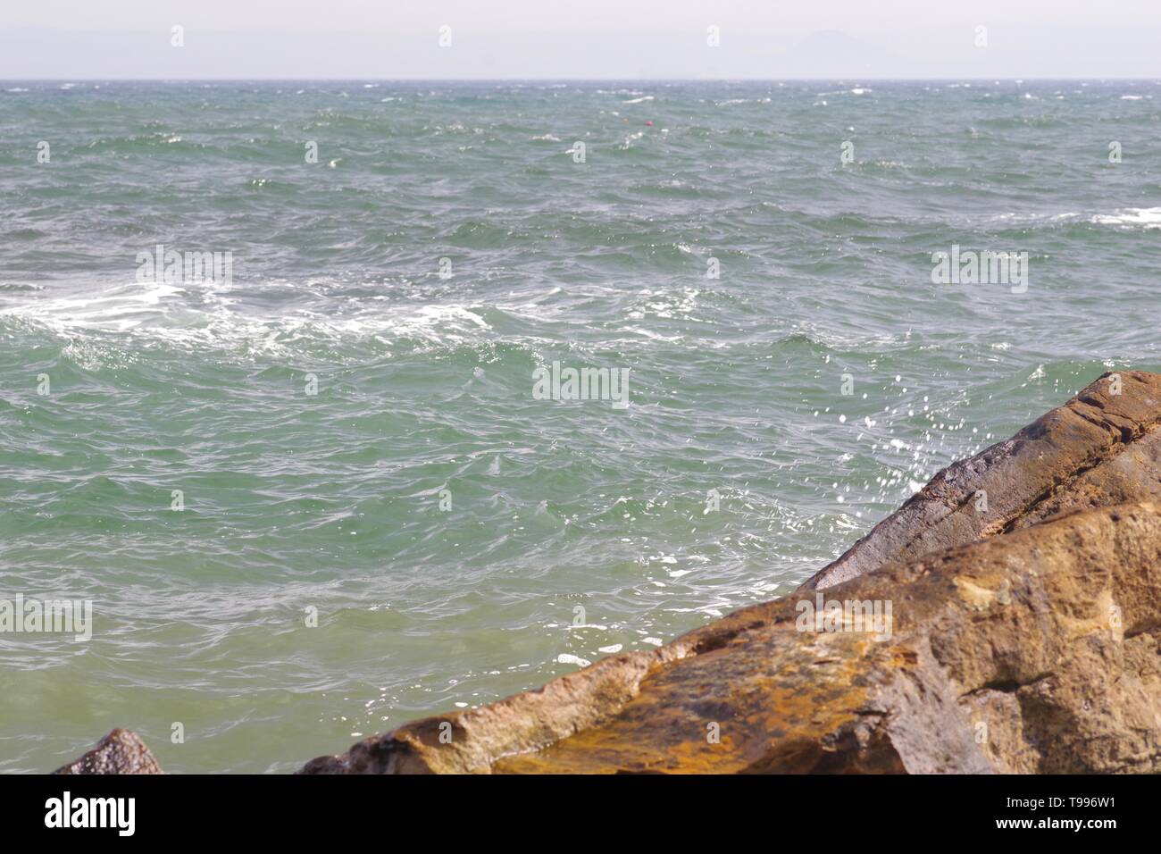 Rugged Dipping Carboniferous Sandstone Bed, affected by Conjugate ...