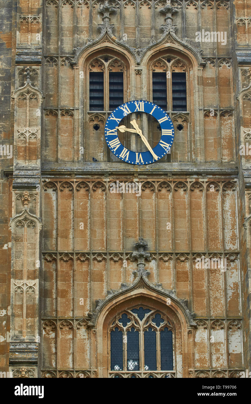 Bell tower in Abbey Park, Evesham, Wychavon district, Worcestershire ...