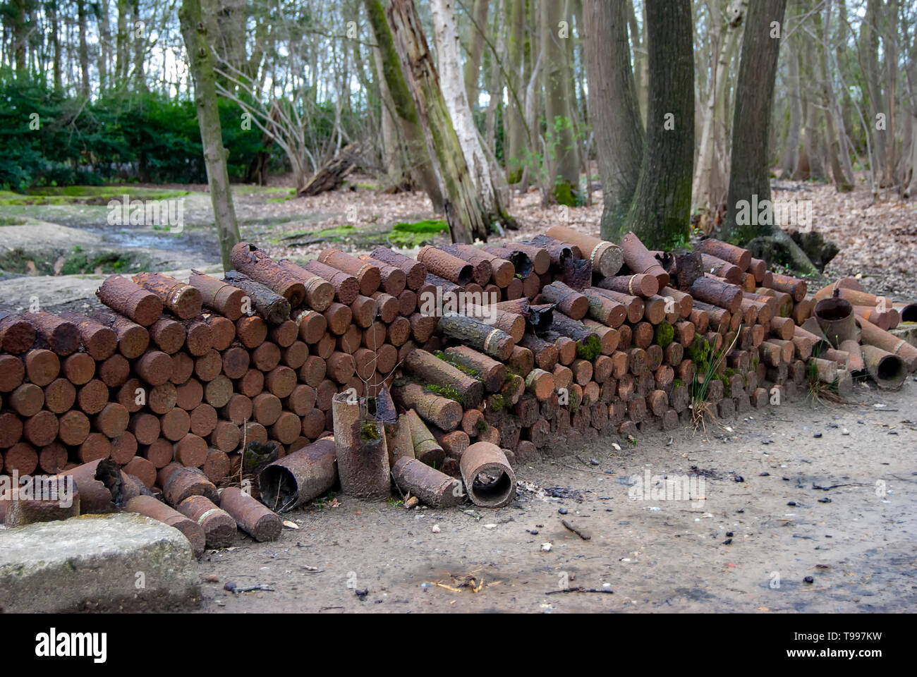 Preserved world war one trenches hi-res stock photography and images ...