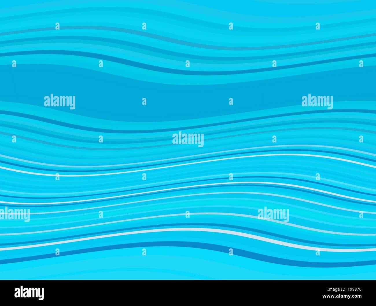 deep sky blue, powder blue and strong blue colored abstract waves ...