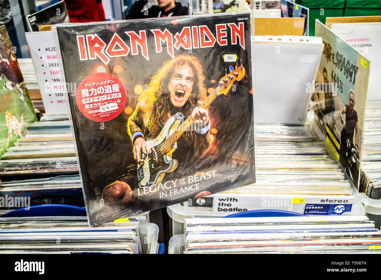 Iron maiden concert hi-res stock photography and images - Alamy