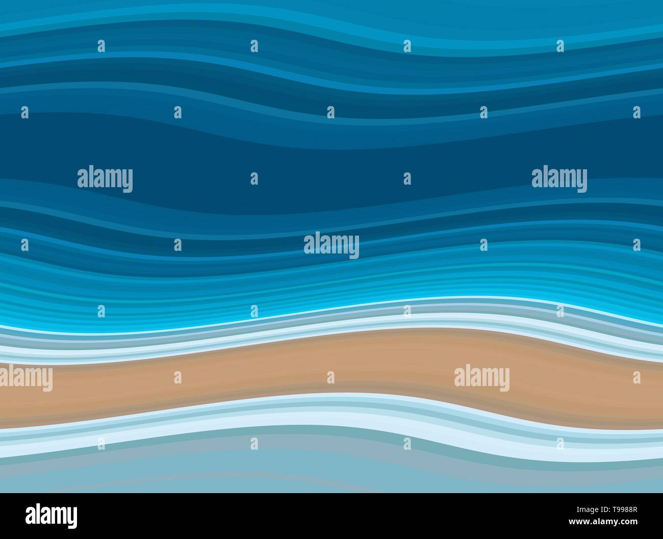teal, ash gray and medium turquoise colored abstract waves texture can ...