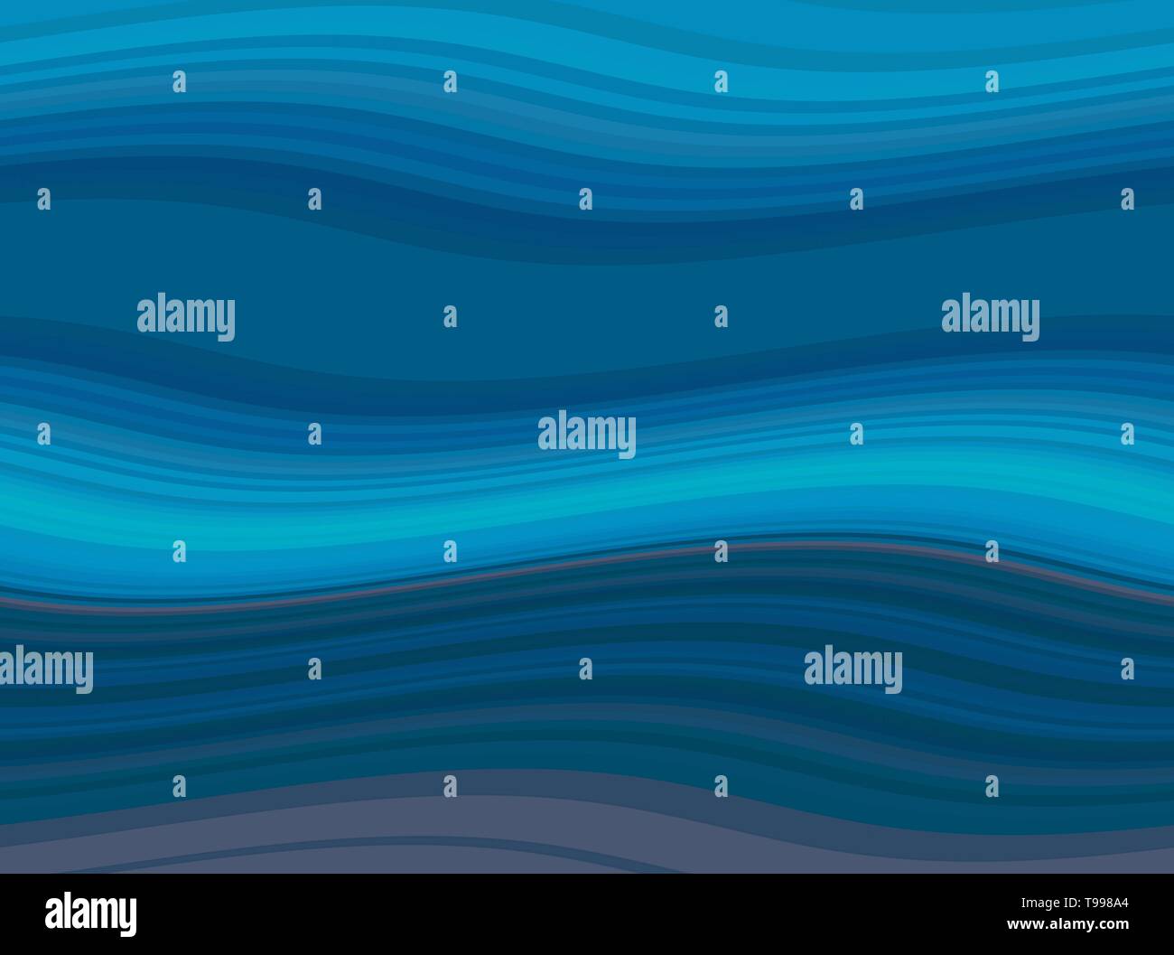 waves background with teal green, strong blue and light sea green color ...