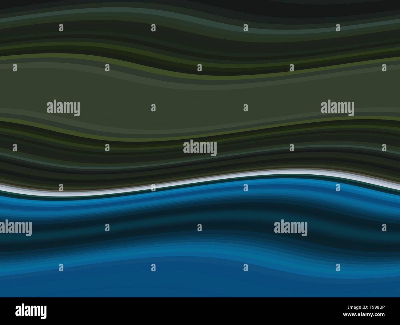 abstract very dark blue, teal blue and teal green color ocean waves ...