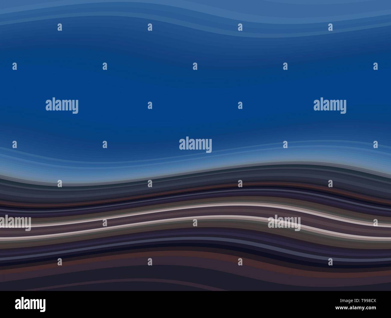 dark slate blue, very dark blue and rosy brown colored abstract waves ...