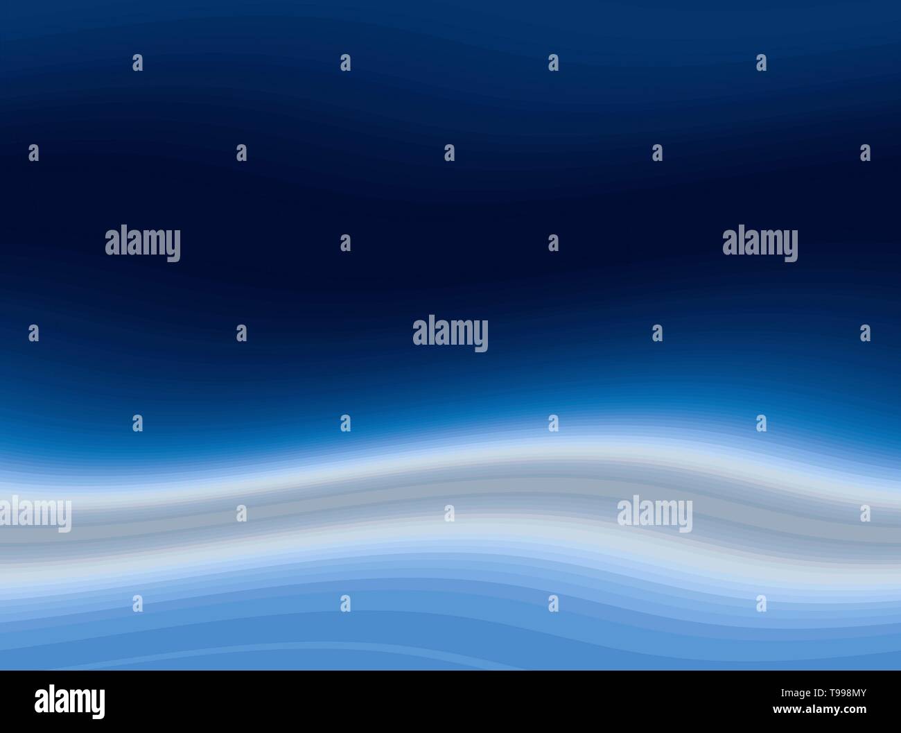 abstract waves background with sky blue, very dark blue and strong blue ...